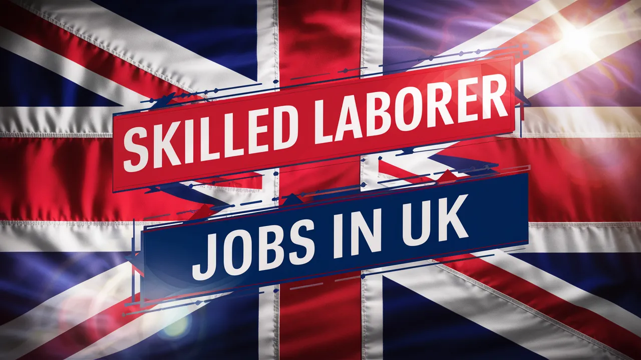 Skilled Laborer Jobs in UK with Visa Sponsorship 2025