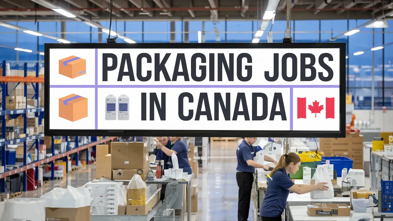Packaging Jobs in Canada with Work Visa 2026 (CAD 15 to CAD 20 Hourly)