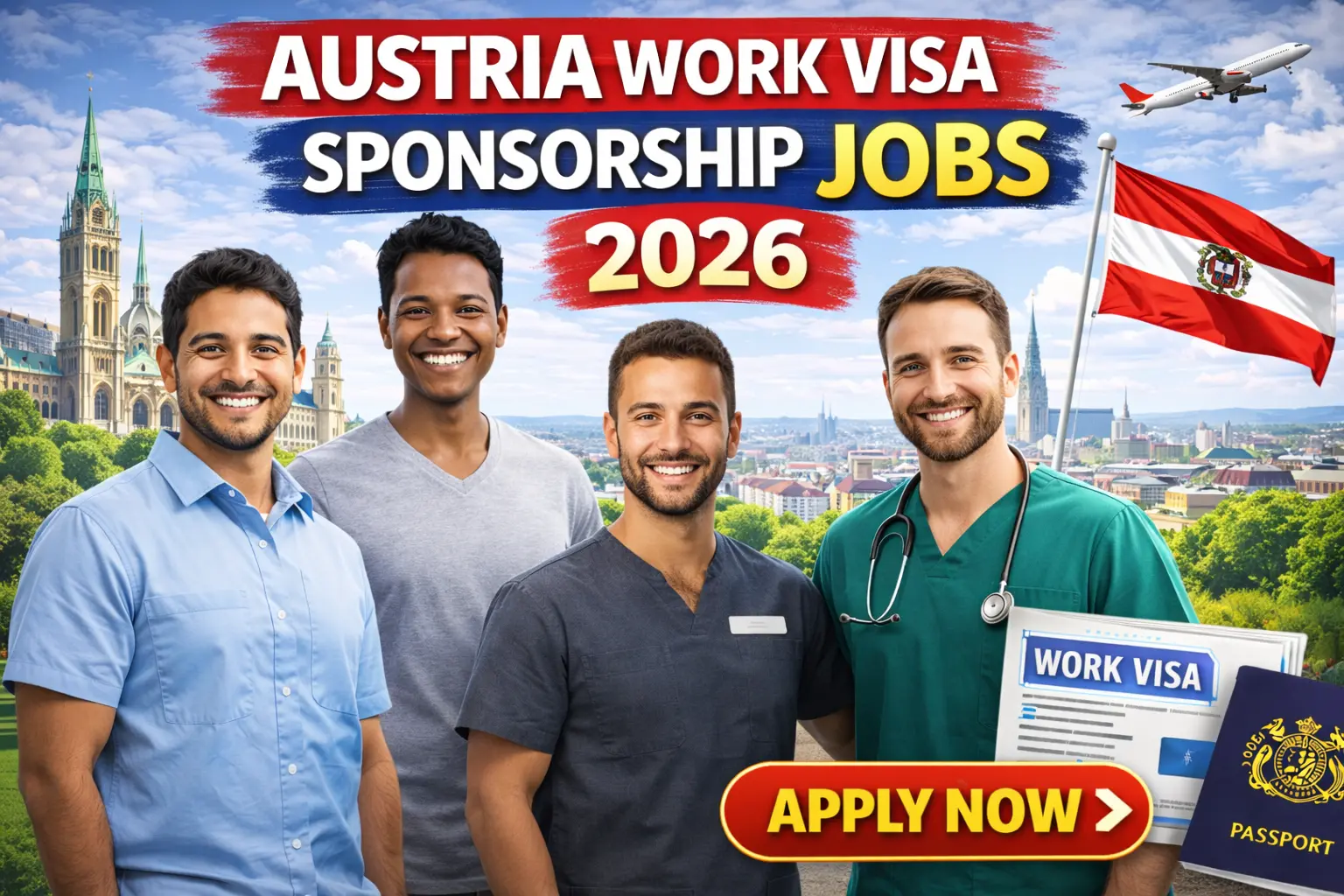 Austria Work Visa Sponsorship Jobs 2026: Apply Now