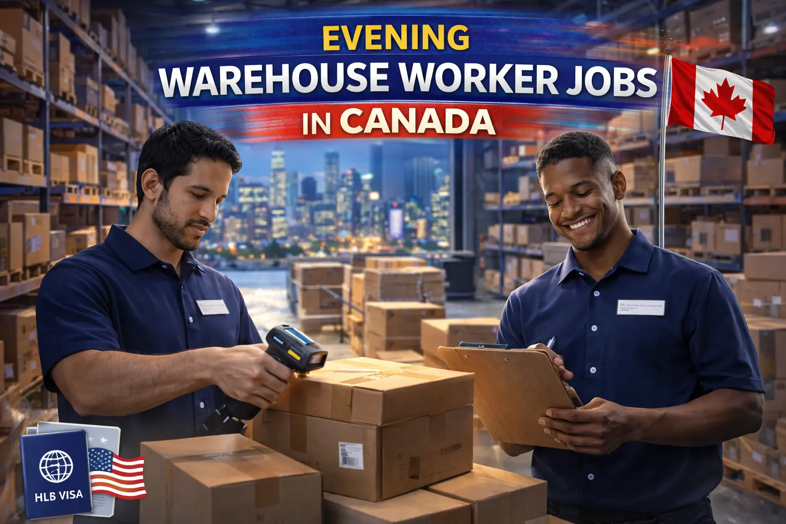 Evening Warehouse Worker Jobs in Canada with Visa Sponsorship 2026 (CAD ...