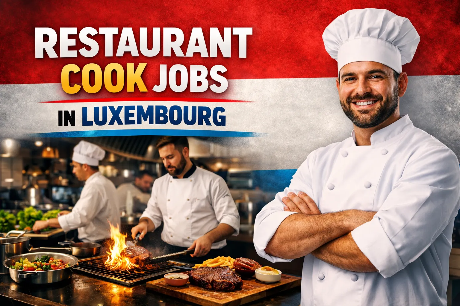 Restaurant Cook Jobs in Luxembourg with Visa Sponsorship 2026