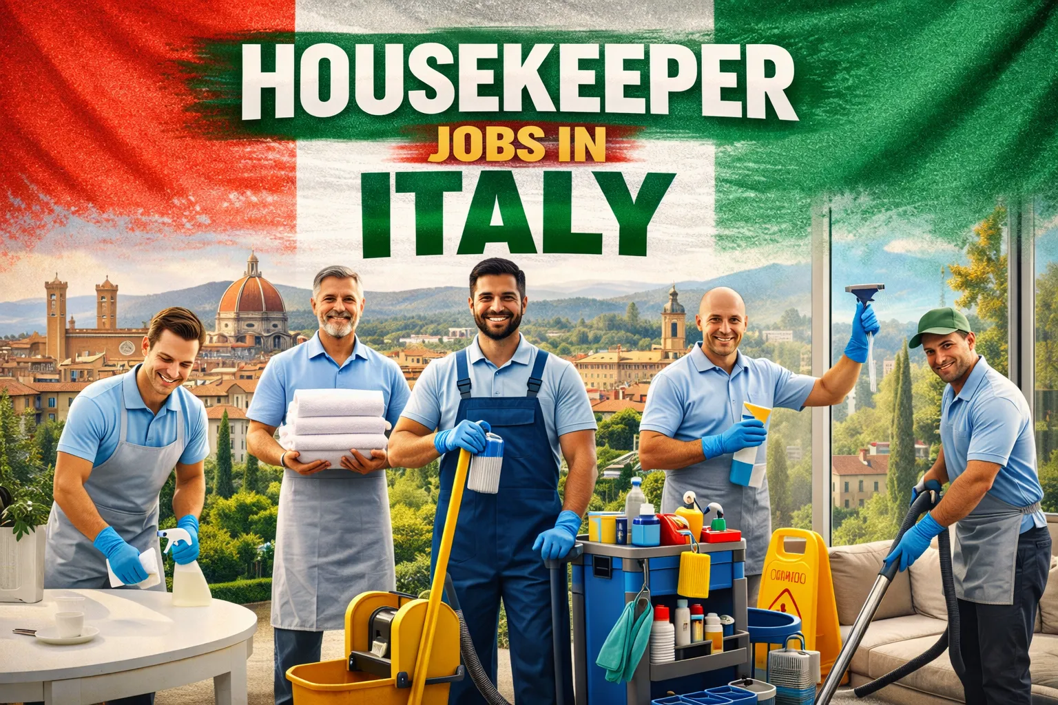 Housekeeper Jobs in Italy with Visa Sponsorship 2026