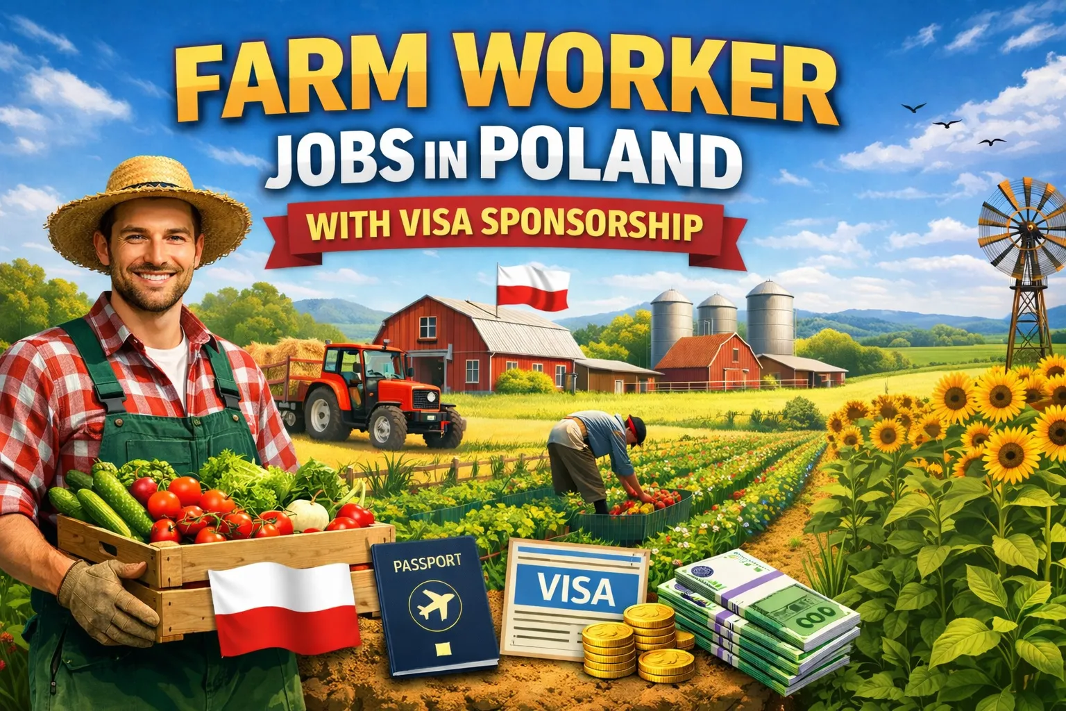 Farm Worker Jobs in Poland with Visa Sponsorship 2026