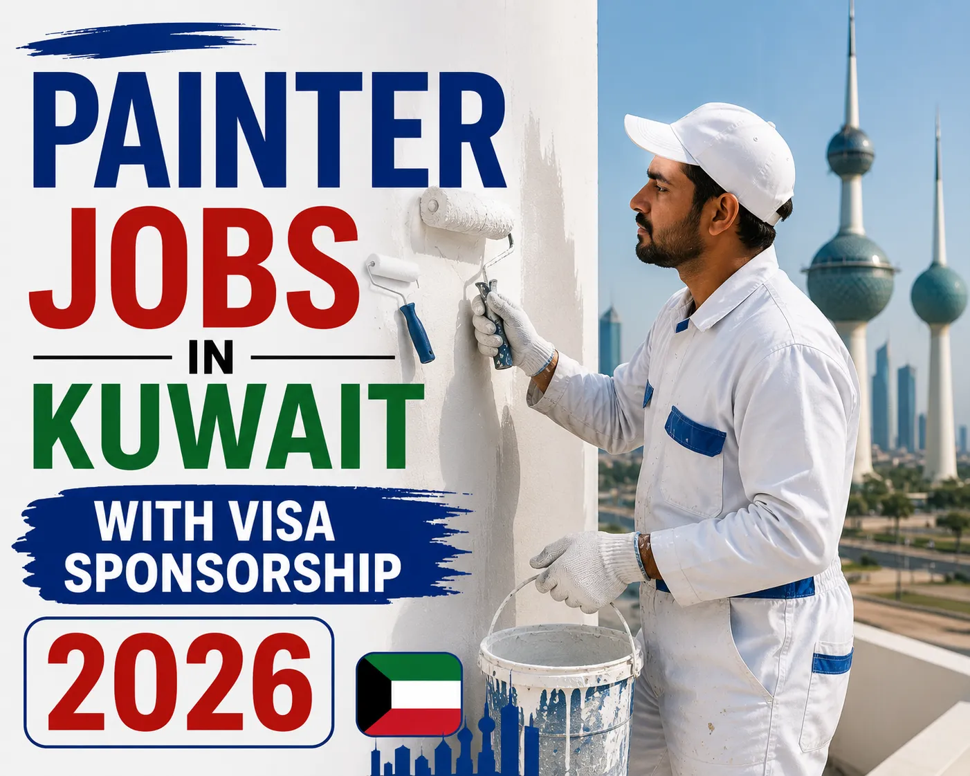 Painter Jobs in Kuwait with Visa Sponsorship 2026