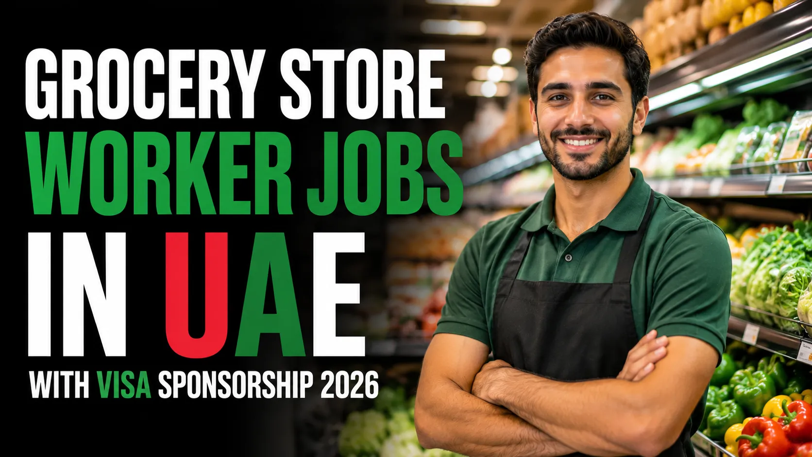 Grocery Store Worker Jobs in UAE with Visa Sponsorship 2026