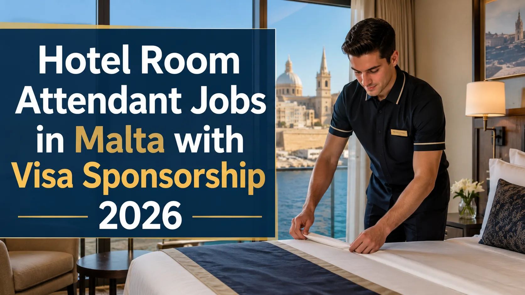 Hotel Room Attendant Jobs in Malta with Visa Sponsorship 2026