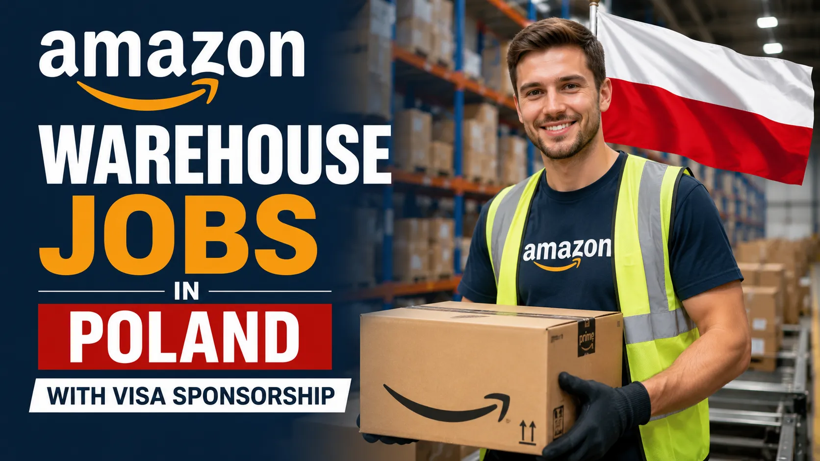 Amazon Warehouse Jobs in Poland with Visa Sponsorship 2026