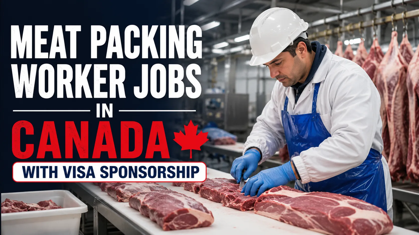 Meat Packing Worker Jobs in Canada with Visa Sponsorship 2026
