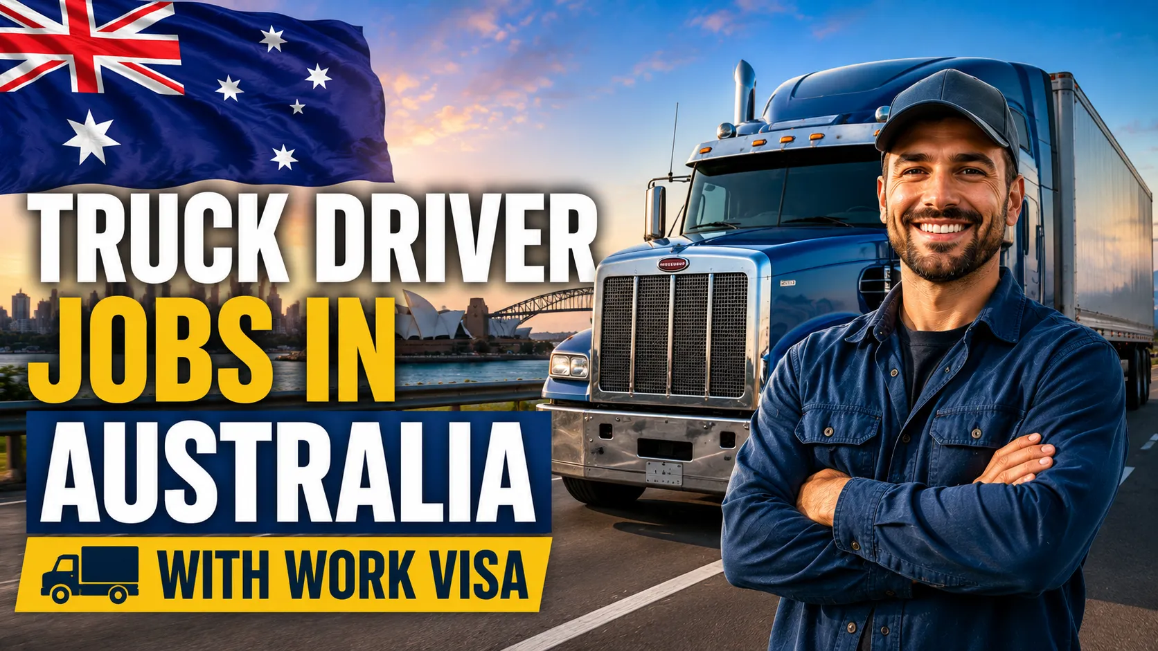 Truck Driver Jobs in Australia with Work Visa 2026